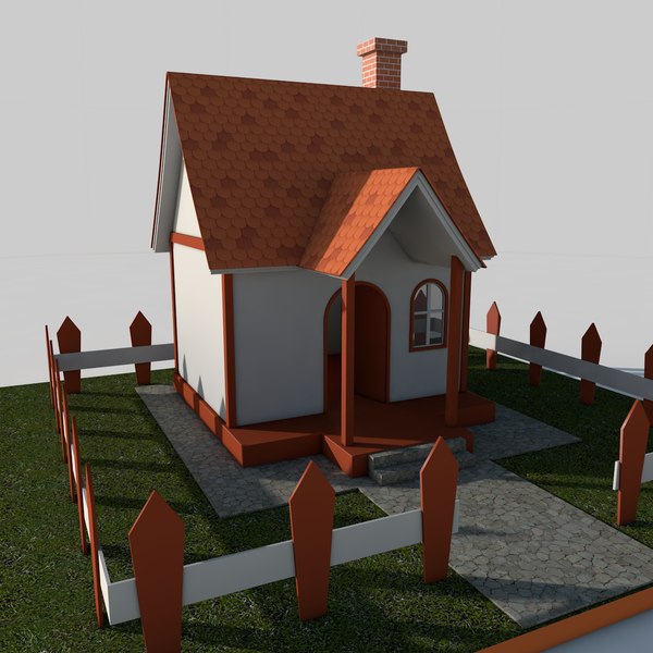 Cartoon House 3D Models for Download | TurboSquid