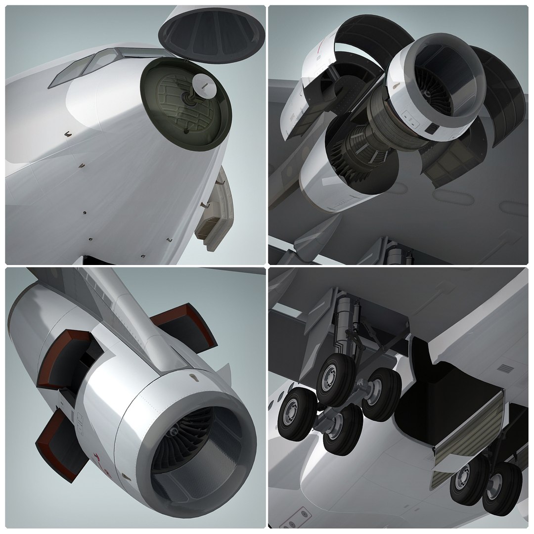 Airbus A340 Family 3ds