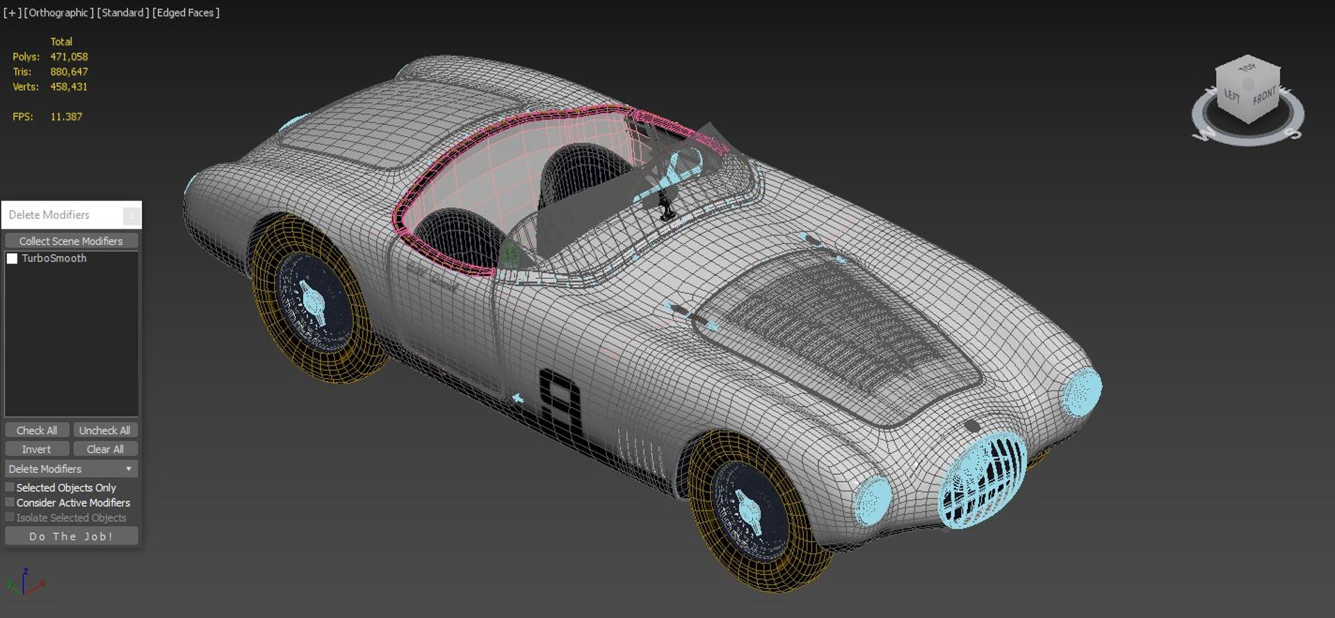 3D Model Osca Car White - TurboSquid 2273792