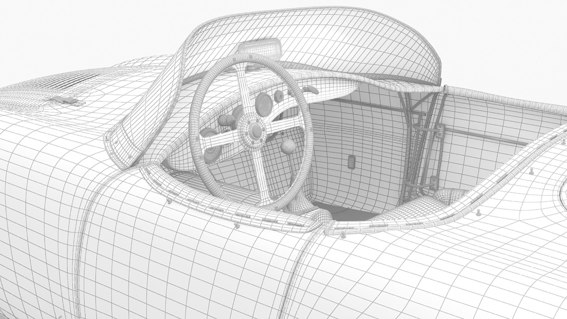 3D Model Osca Car White - TurboSquid 2273792