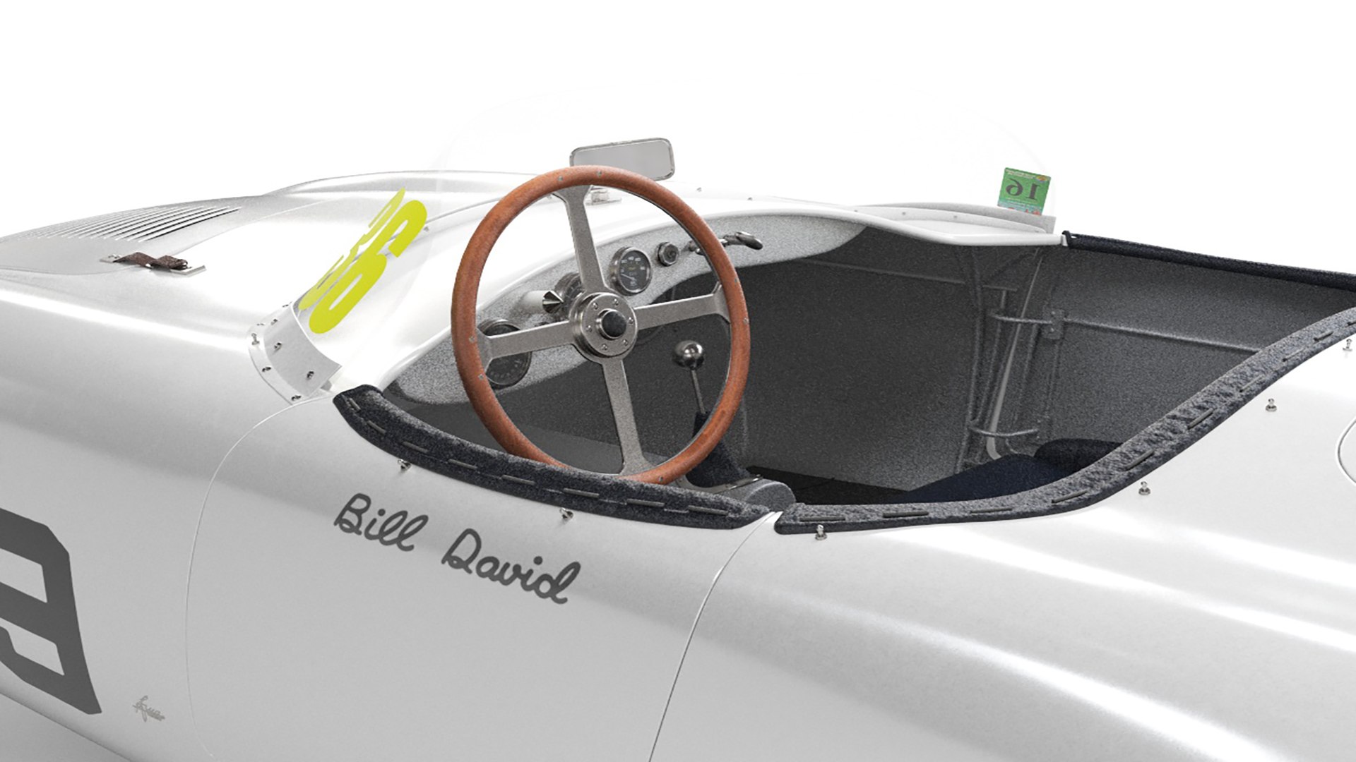 3D Model Osca Car White - TurboSquid 2273792