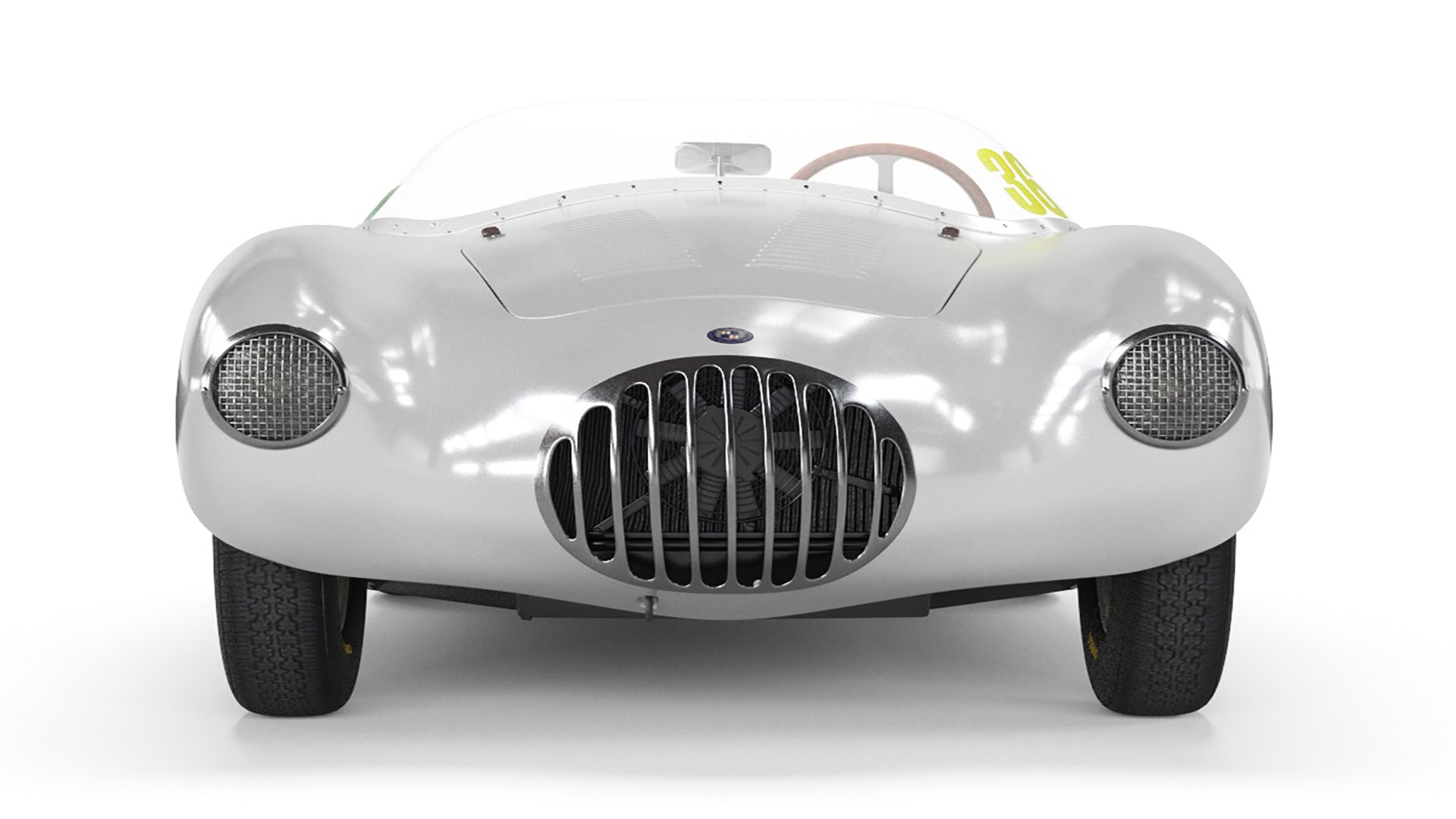 3D Model Osca Car White - TurboSquid 2273792