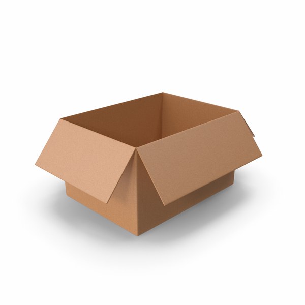 3D модель Картонная коробка пустая - TurboSquid 2314875