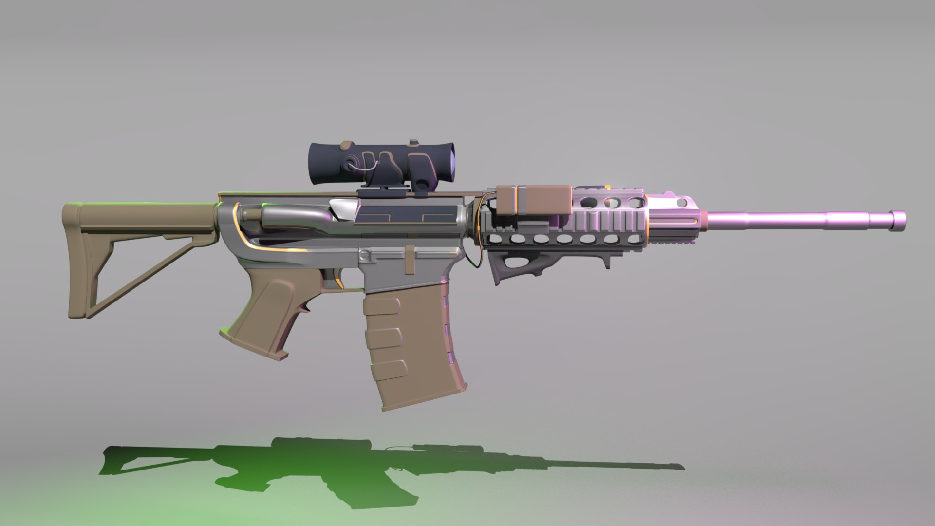 Advance Rifle Patrol Model - TurboSquid 1409260