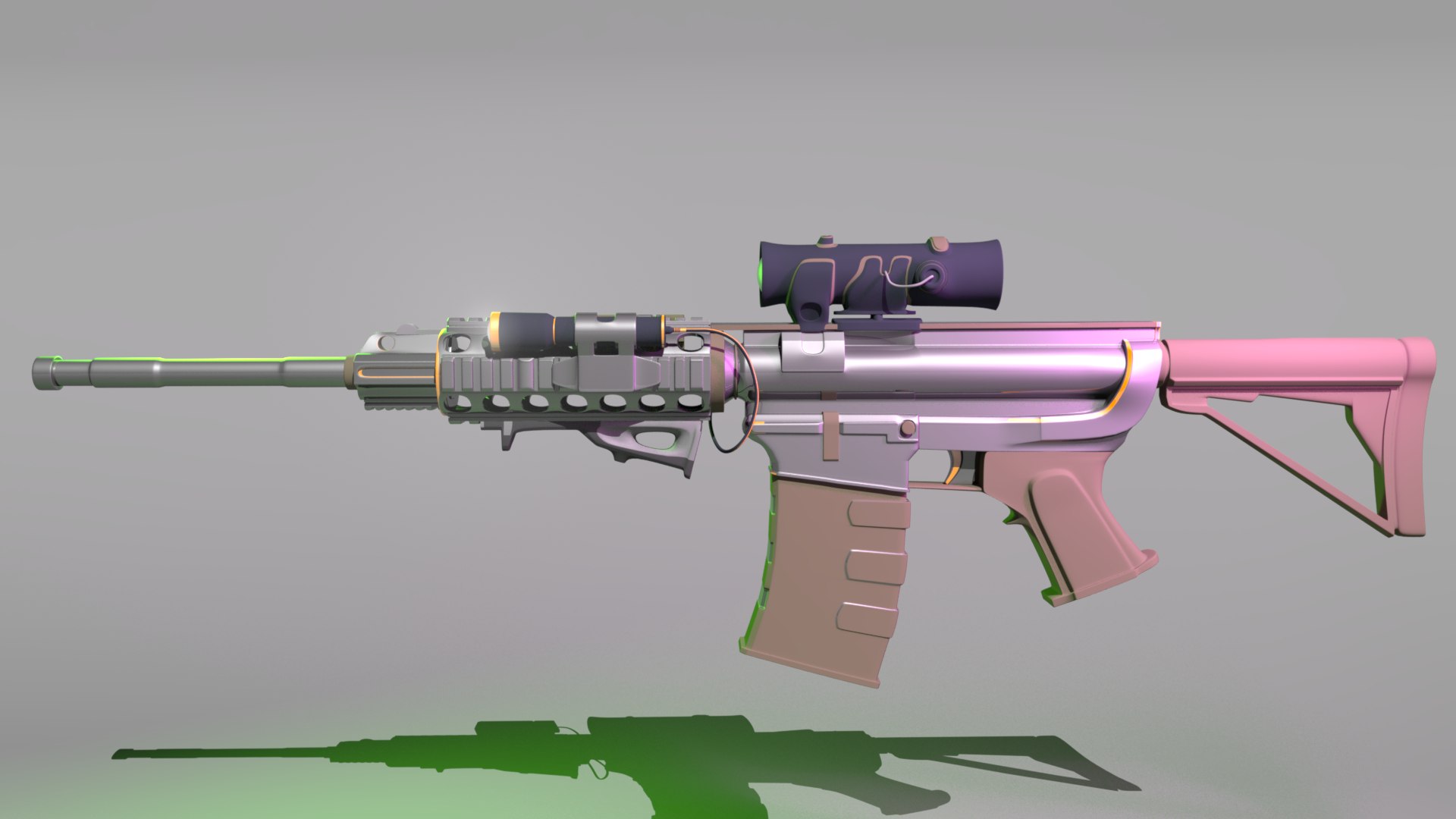 Advance Rifle Patrol Model - TurboSquid 1409260