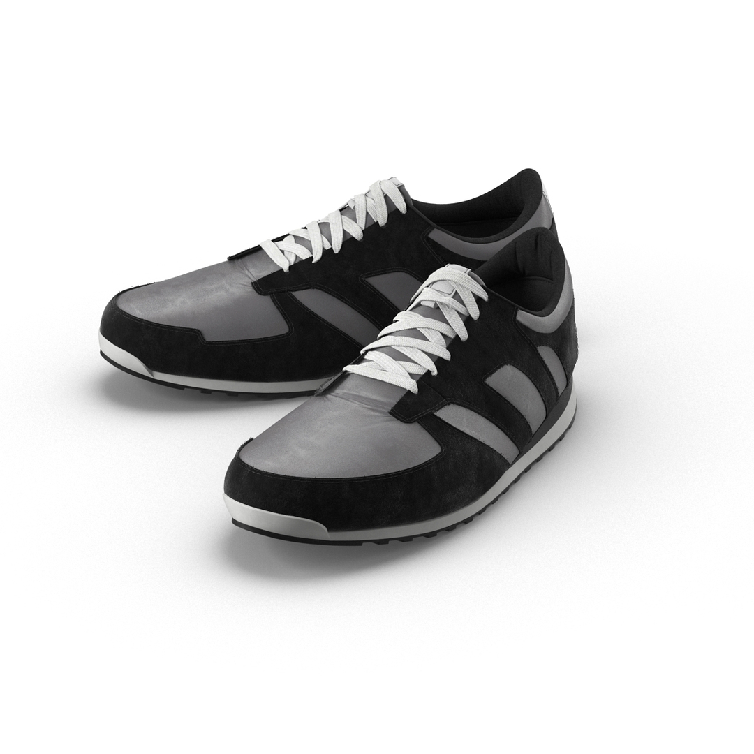 3d Running Shoes Model