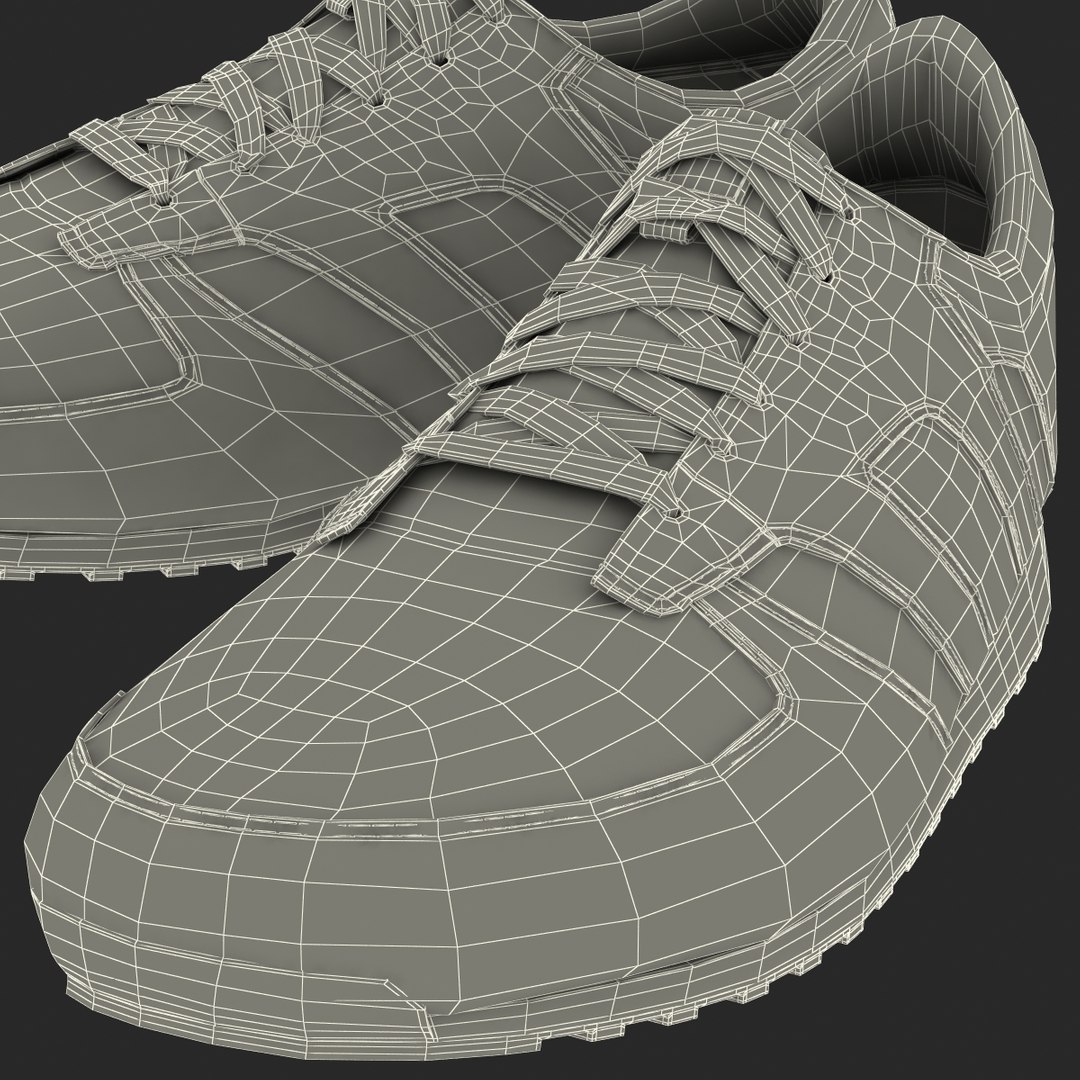 3d Running Shoes Model