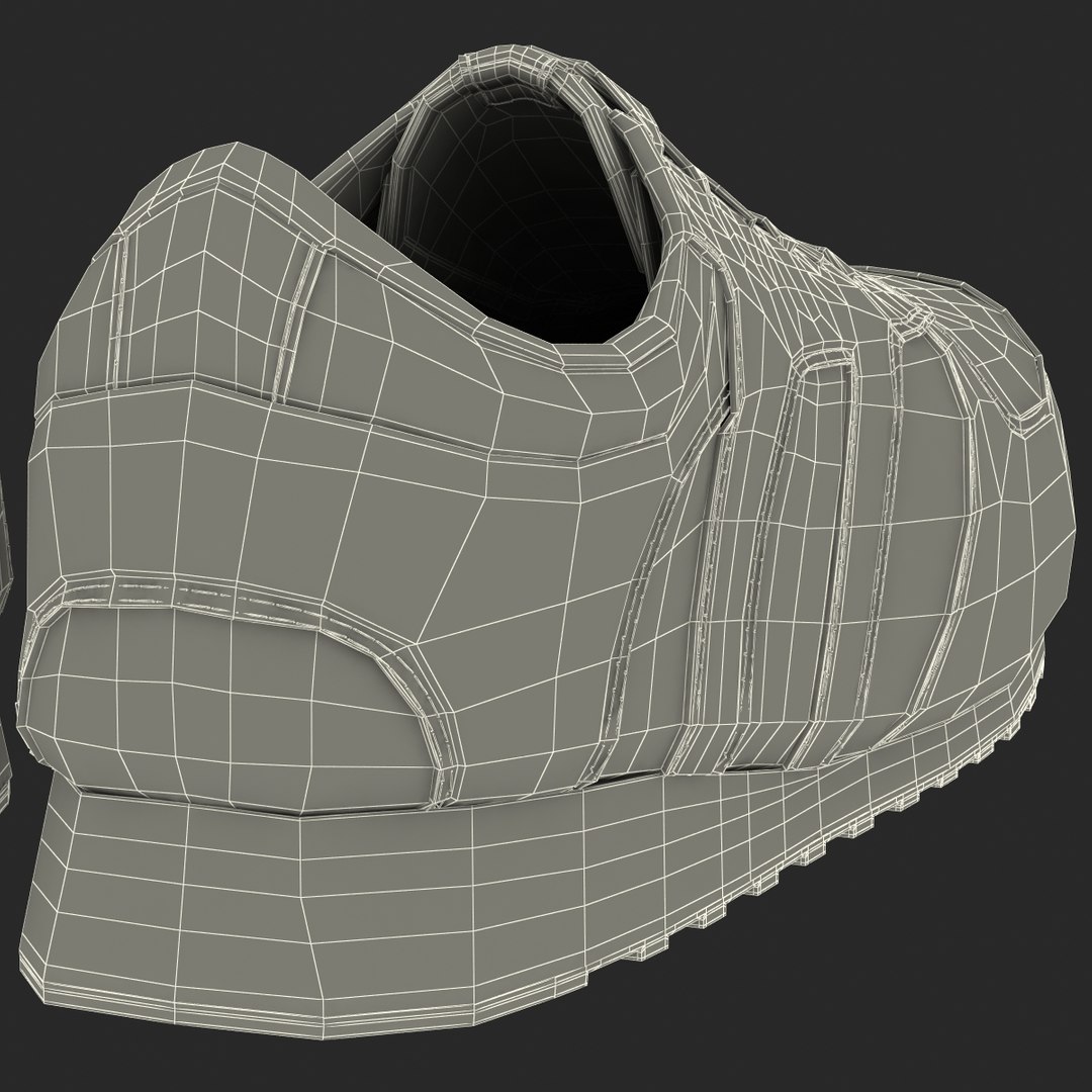 3d Running Shoes Model