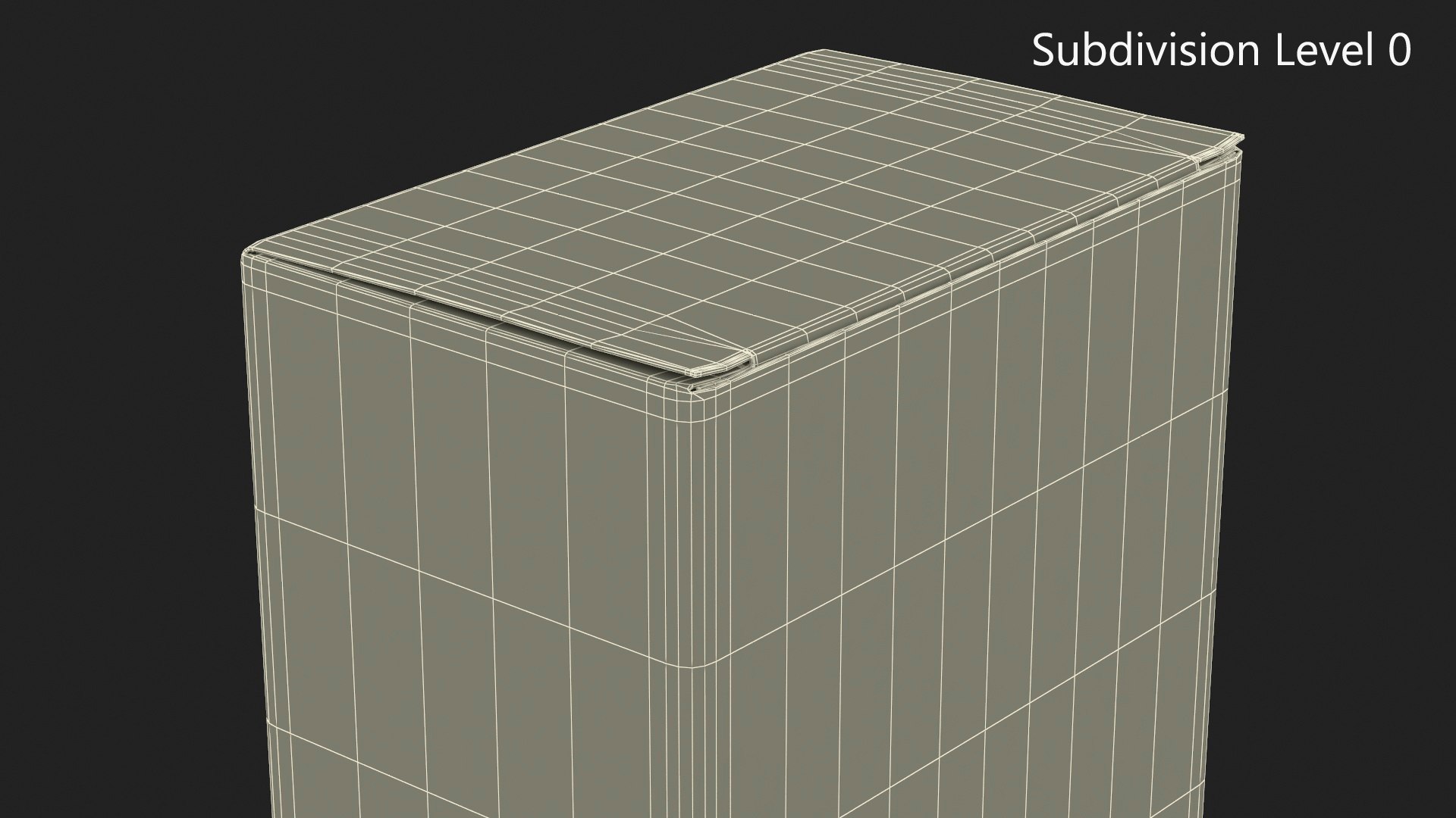 3D Cardboard Box For Individual Packaging - TurboSquid 2413864