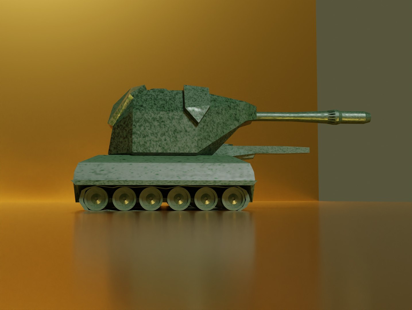3D Two Toy Tanks - TurboSquid 2038768