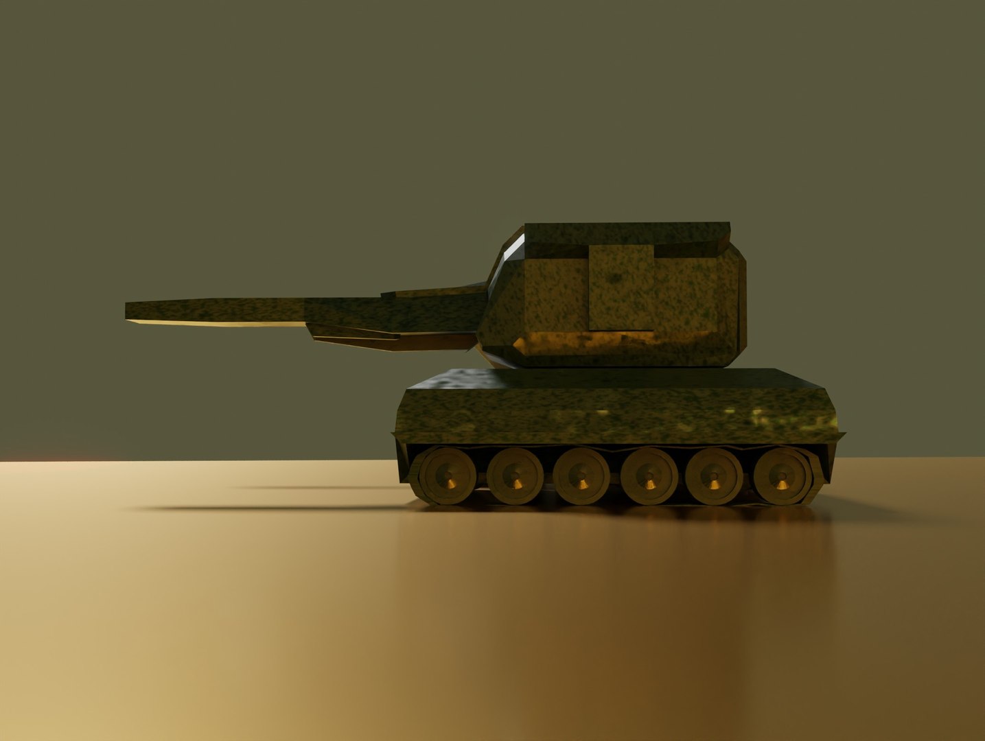 3D Two Toy Tanks - TurboSquid 2038768