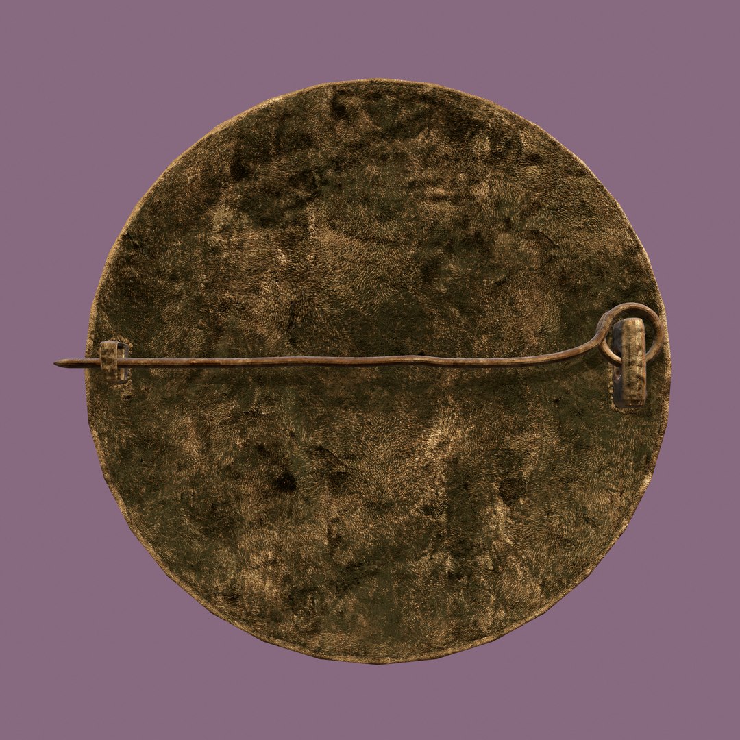 3D medieval pin design model - TurboSquid 1603156