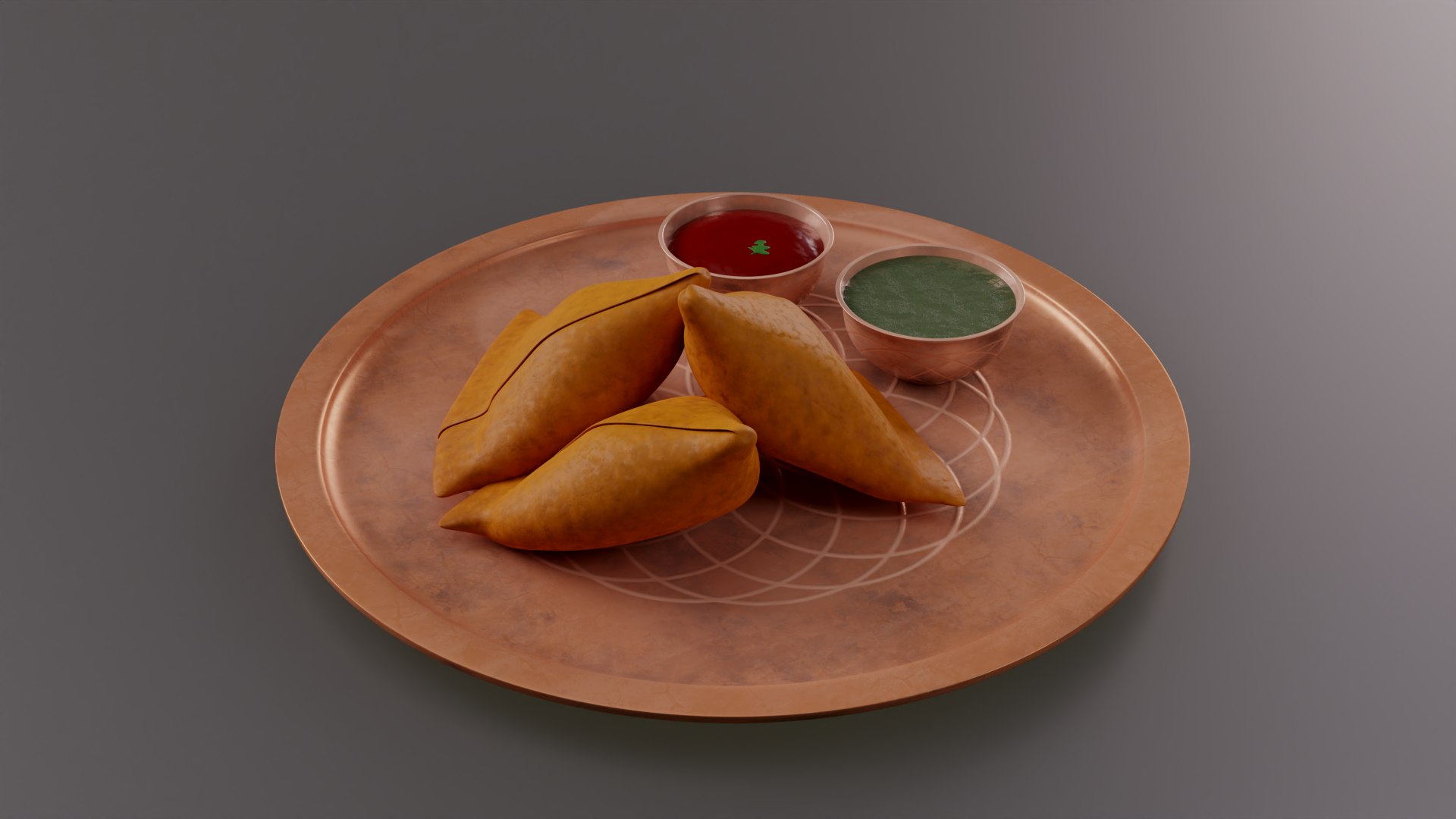 3D Samosa Model - TurboSquid 2096569