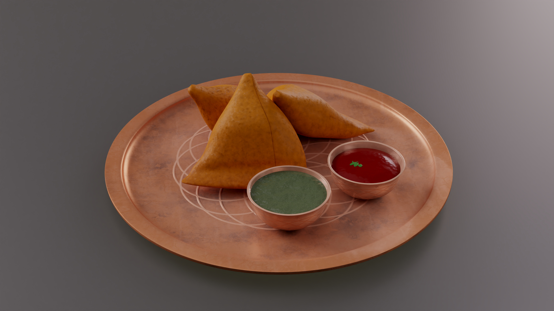 3D Samosa Model - TurboSquid 2096569