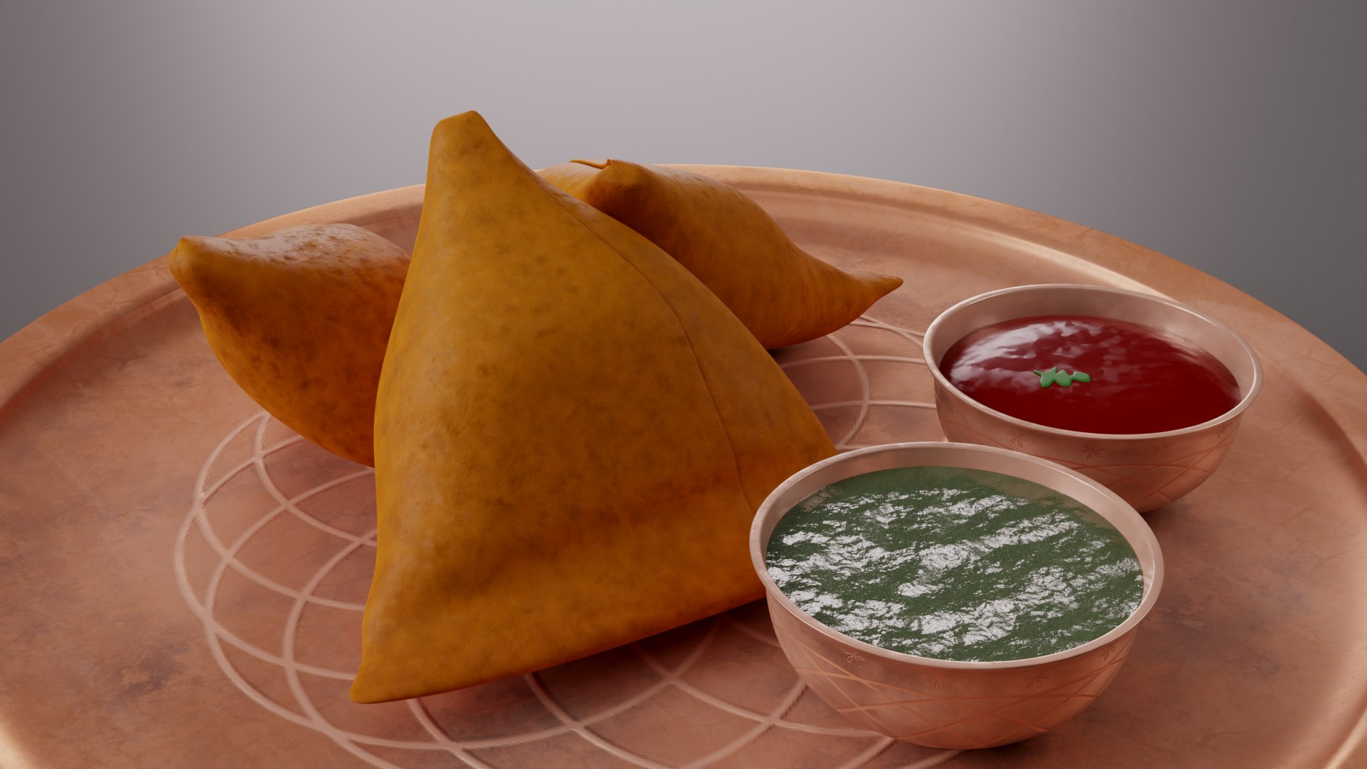 3D Samosa Model - TurboSquid 2096569