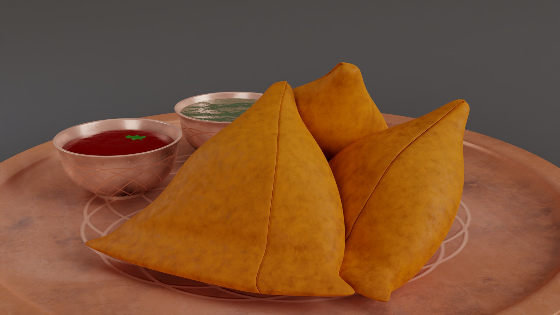 3D Samosa Model - TurboSquid 2096569