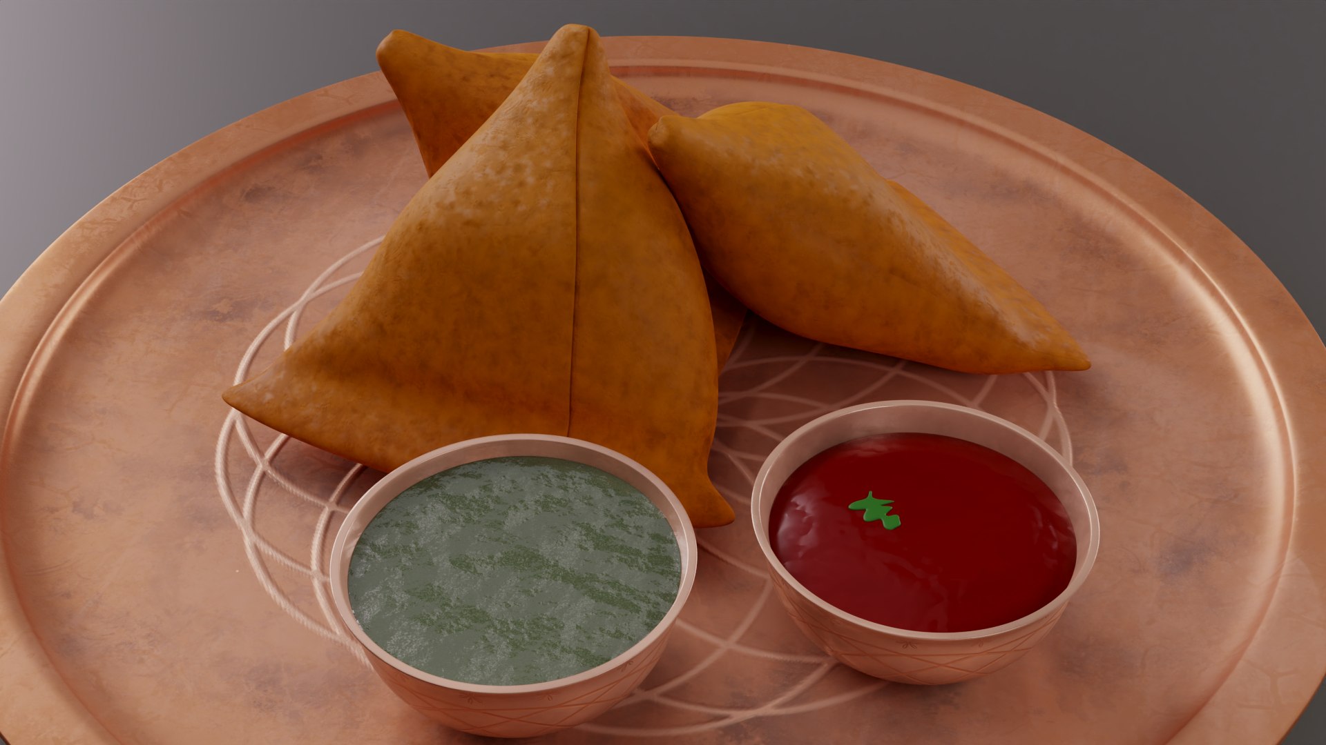 3D Samosa Model - TurboSquid 2096569