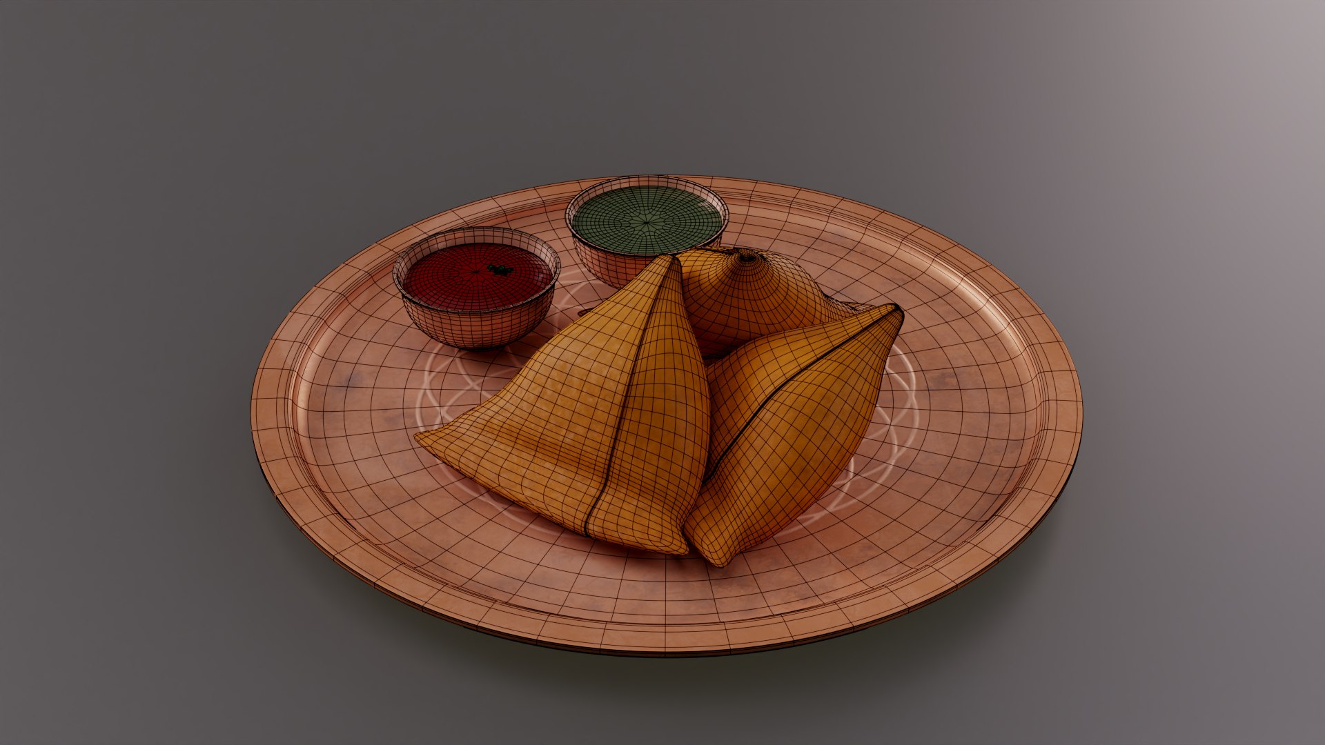 3D Samosa Model - TurboSquid 2096569