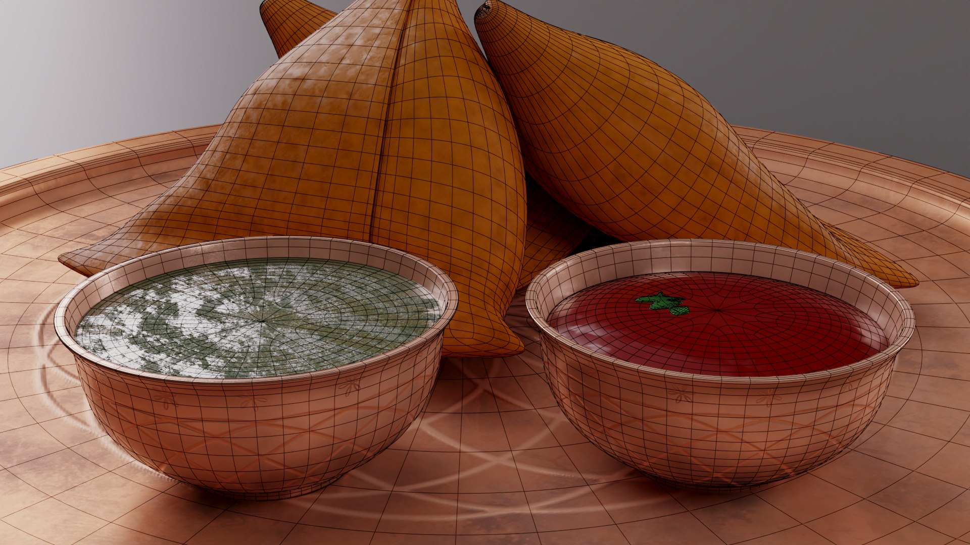 3D Samosa Model - TurboSquid 2096569