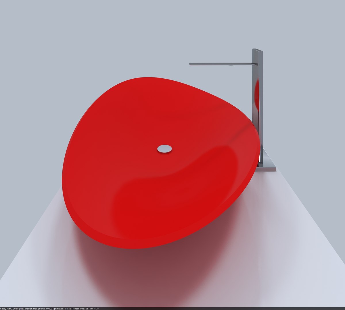 basin 3d obj