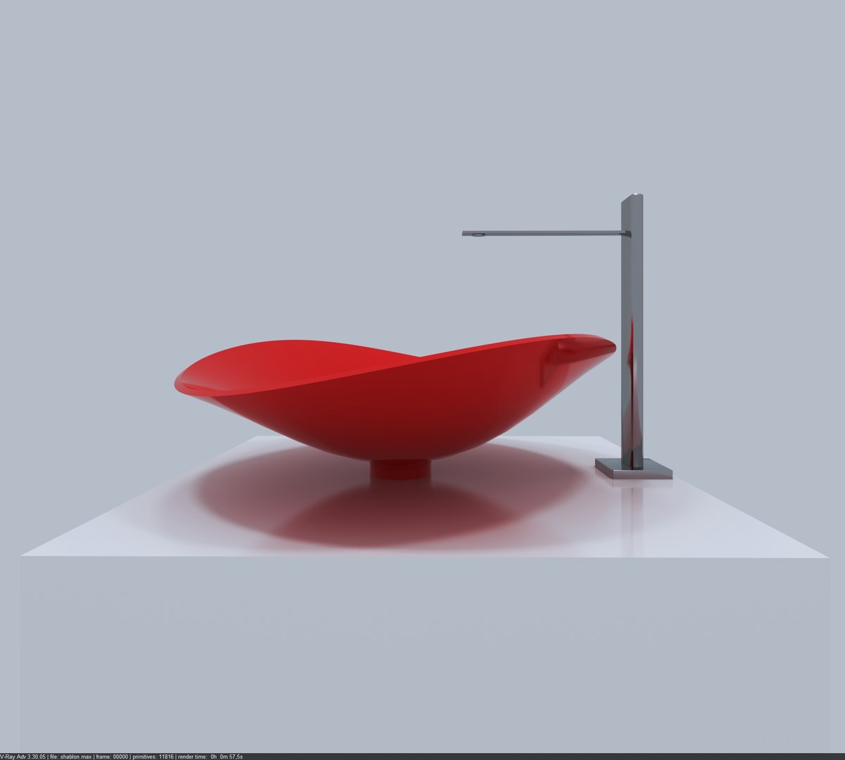 basin 3d obj