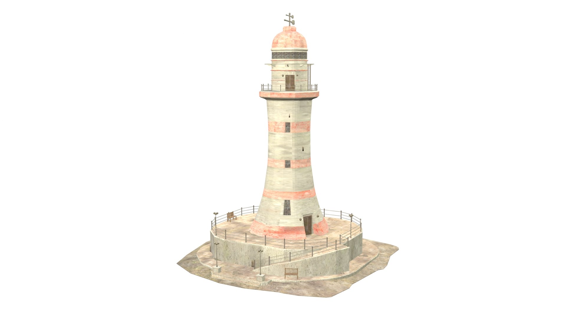 3D - Lighthouse Model - TurboSquid 1603807