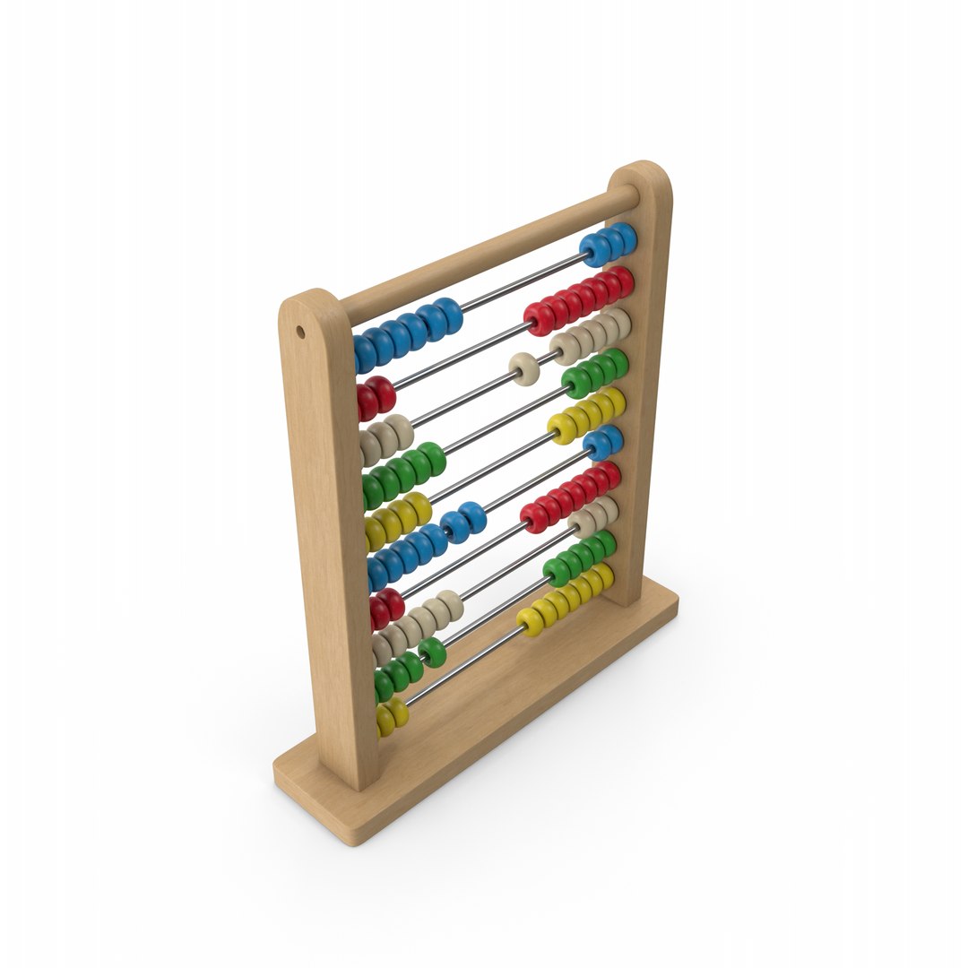 3D Abacus Model - TurboSquid 2109766