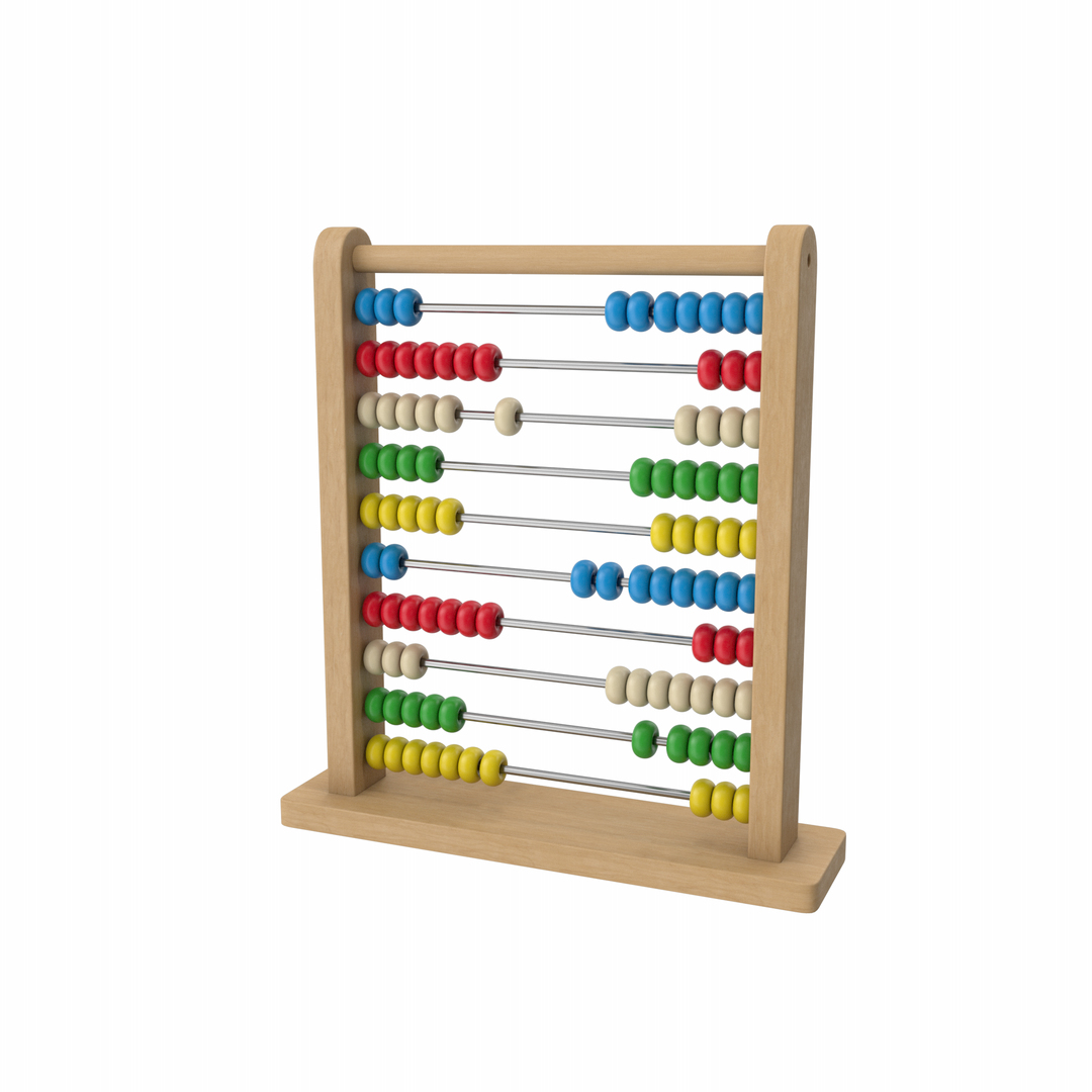 3D Abacus Model - TurboSquid 2109766