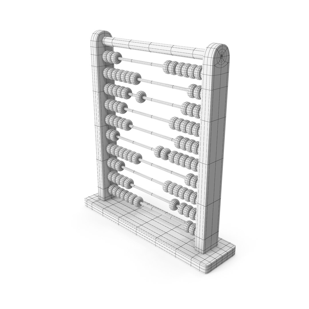 3D Abacus Model - TurboSquid 2109766