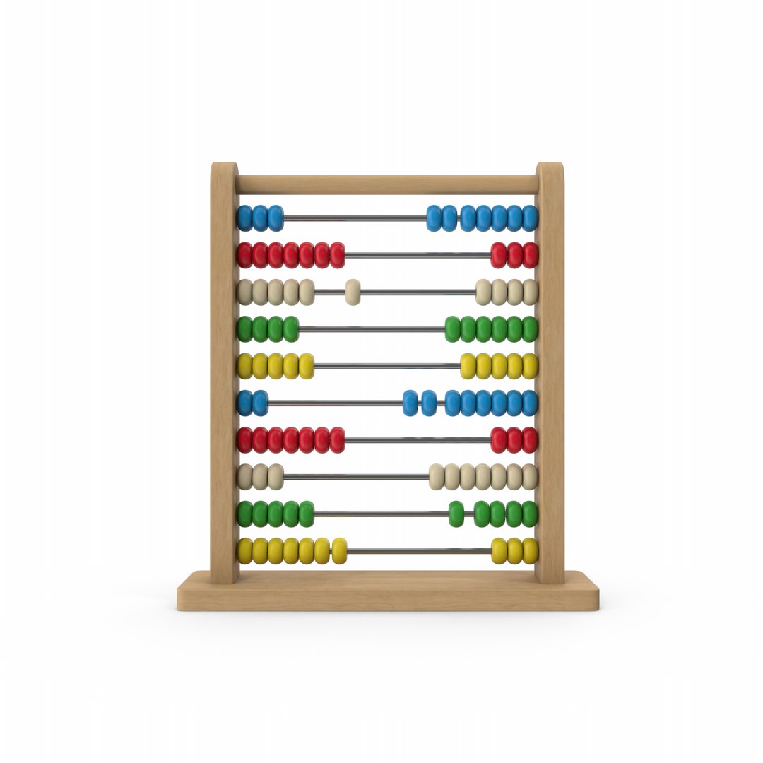 3D Abacus Model - TurboSquid 2109766