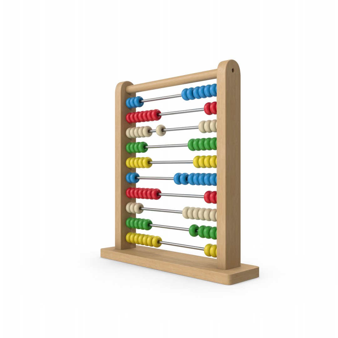 3D Abacus Model - TurboSquid 2109766