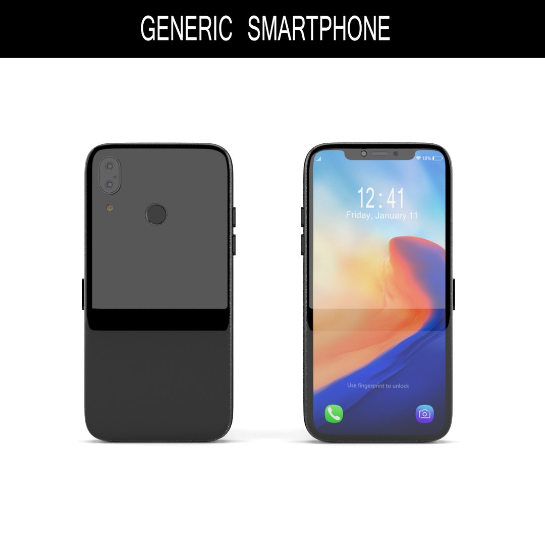 Free Generic Smartphone Model - TurboSquid 1354369
