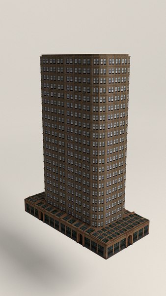 skyscraper 3d model