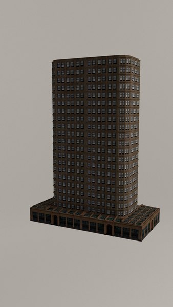 skyscraper 3d model