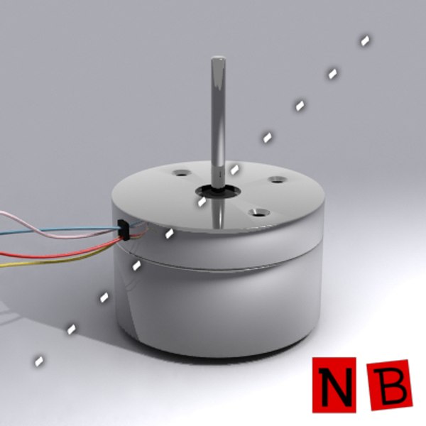 Dc Motor 3d Models For Download Turbosquid