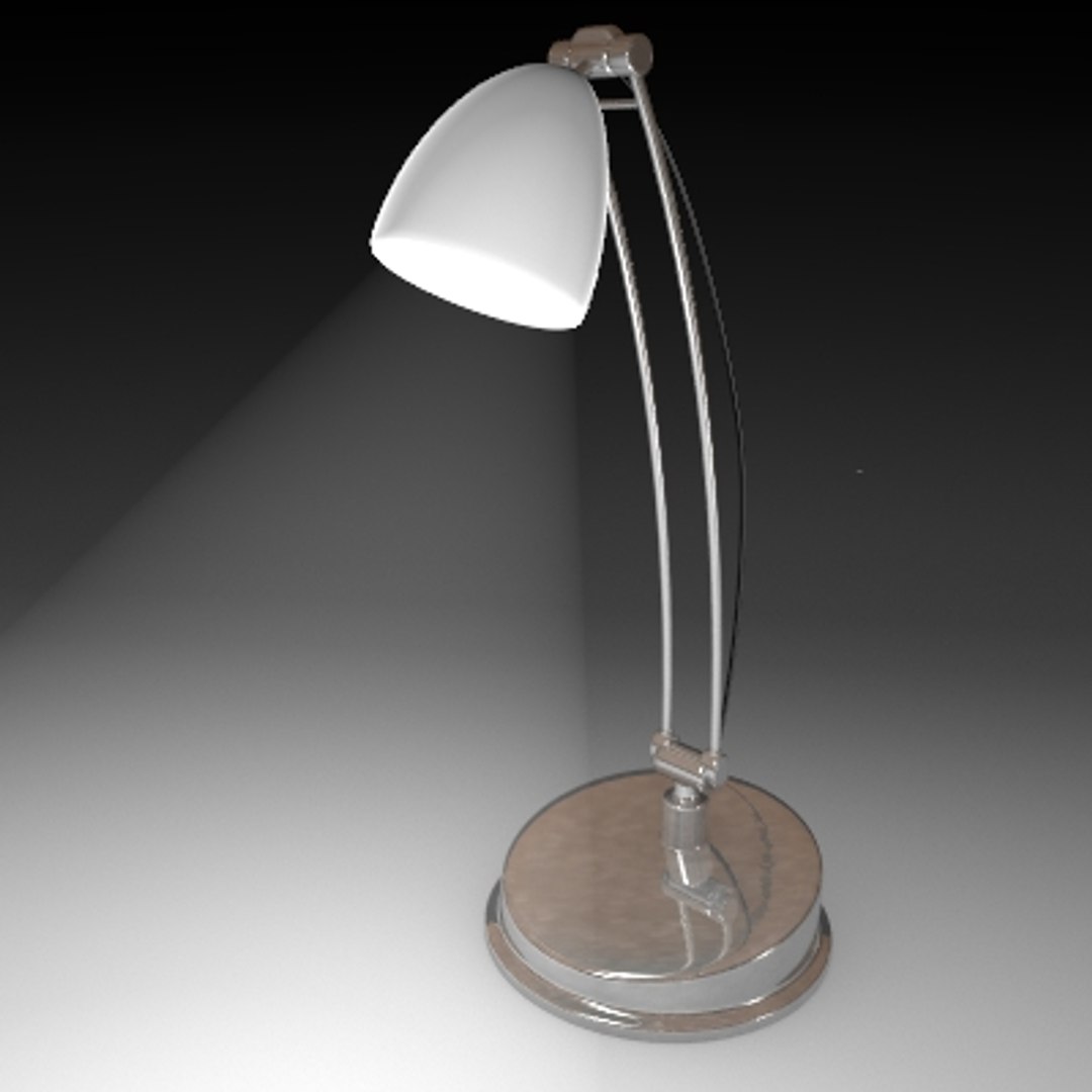 3d Model Desk Lamp