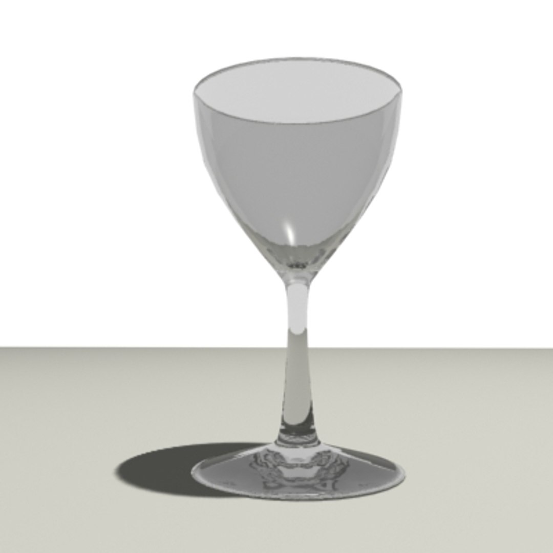 3d Model Glass