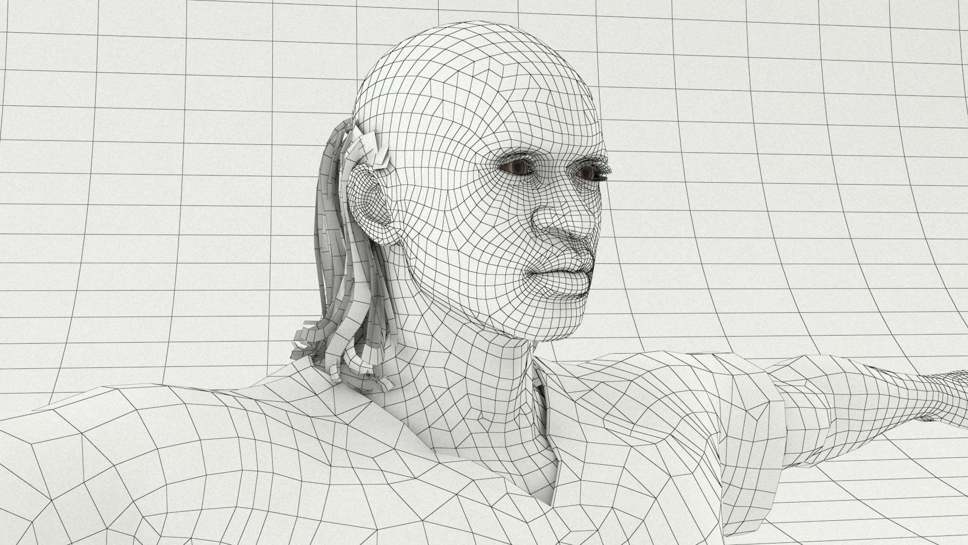 3D Model Laos Black Athletic Male - TurboSquid 2054425
