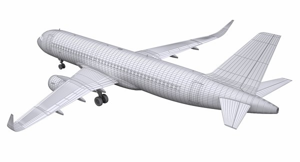 a320 generic 3d model