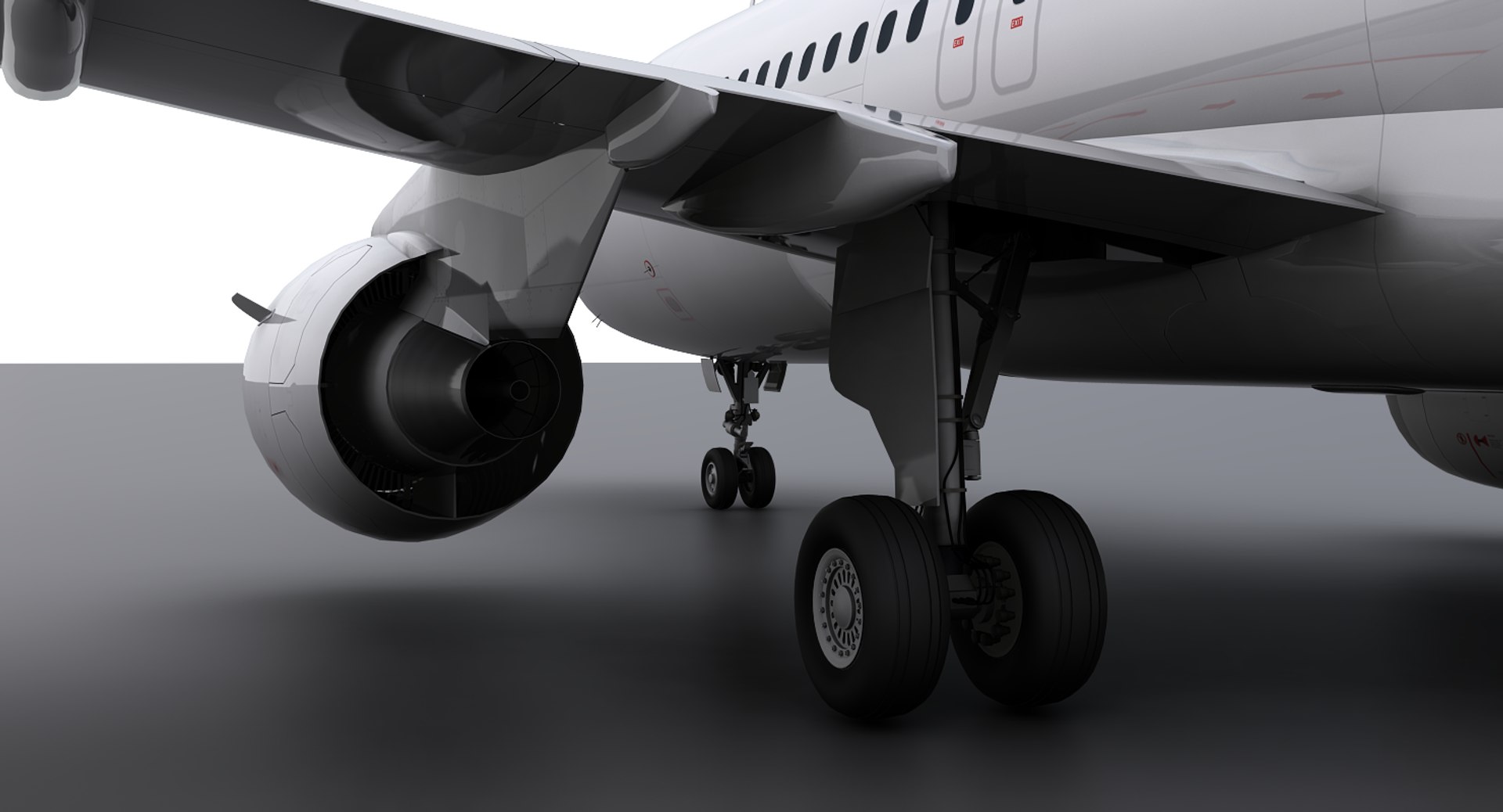 A320 Generic 3d Model