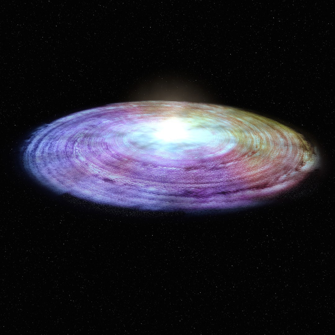 Galaxy 3d Model