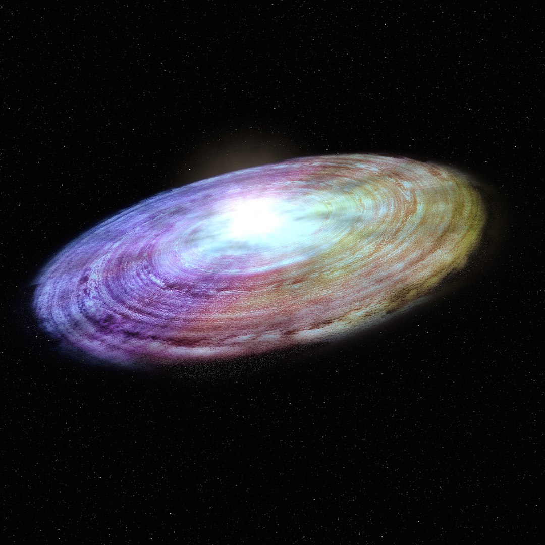 Galaxy 3d Model
