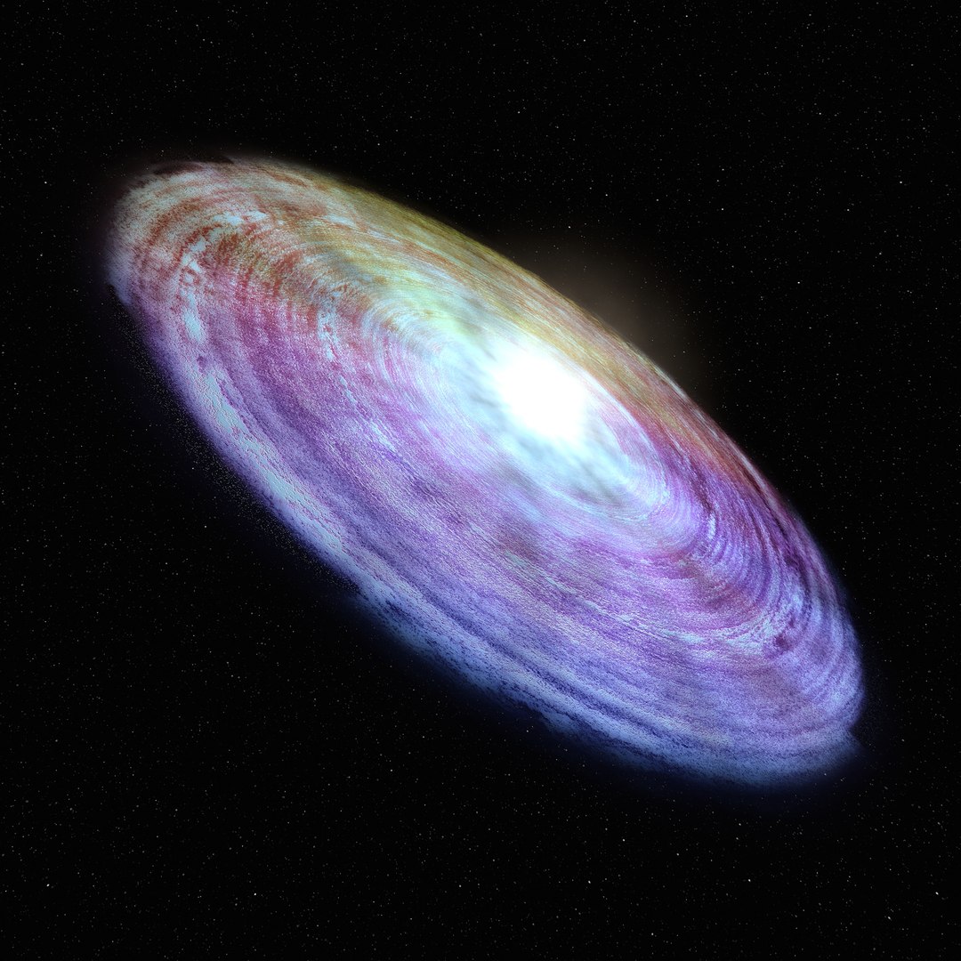 Galaxy 3d Model