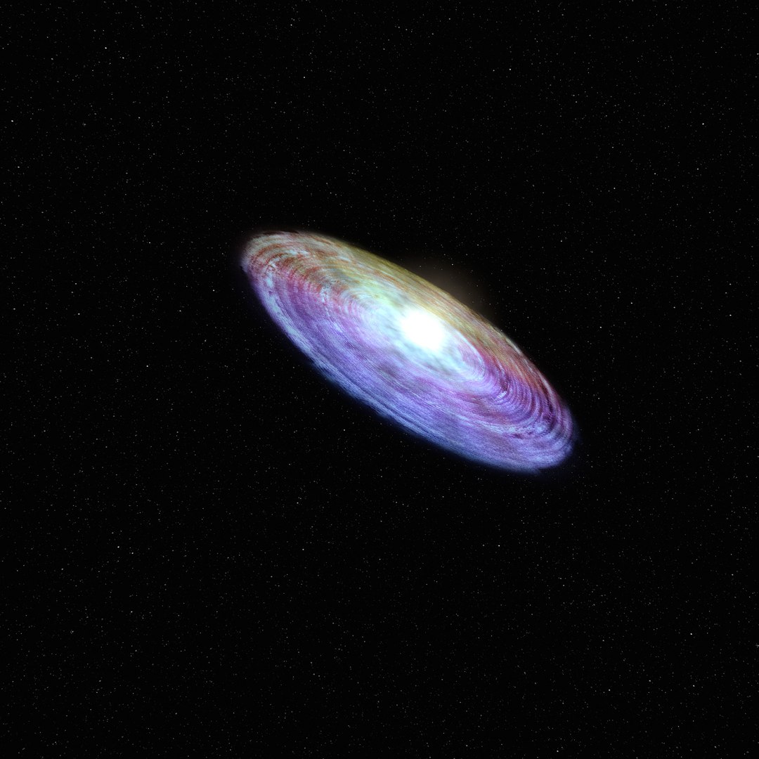 Galaxy 3d Model