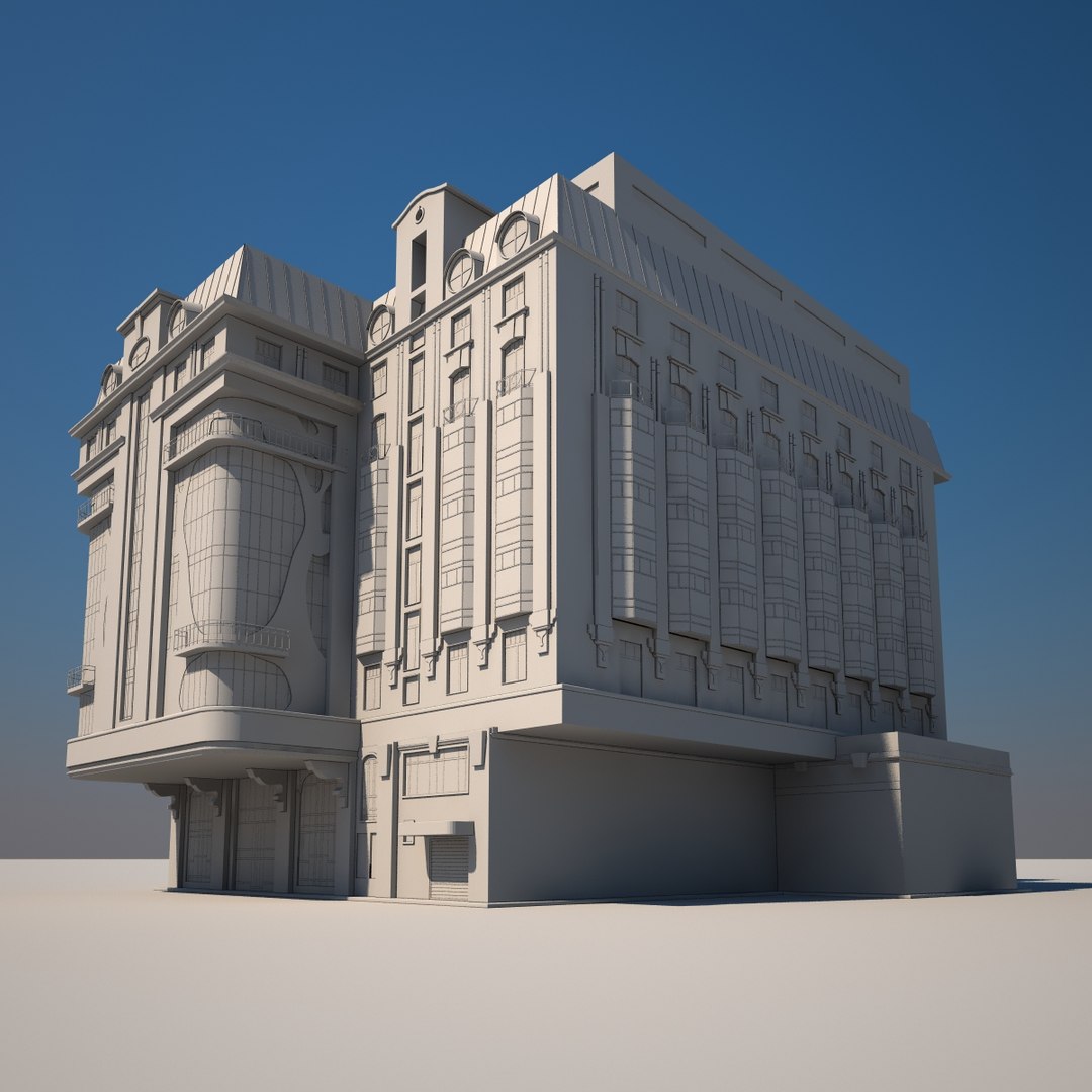 3d Model Marriott Hotel