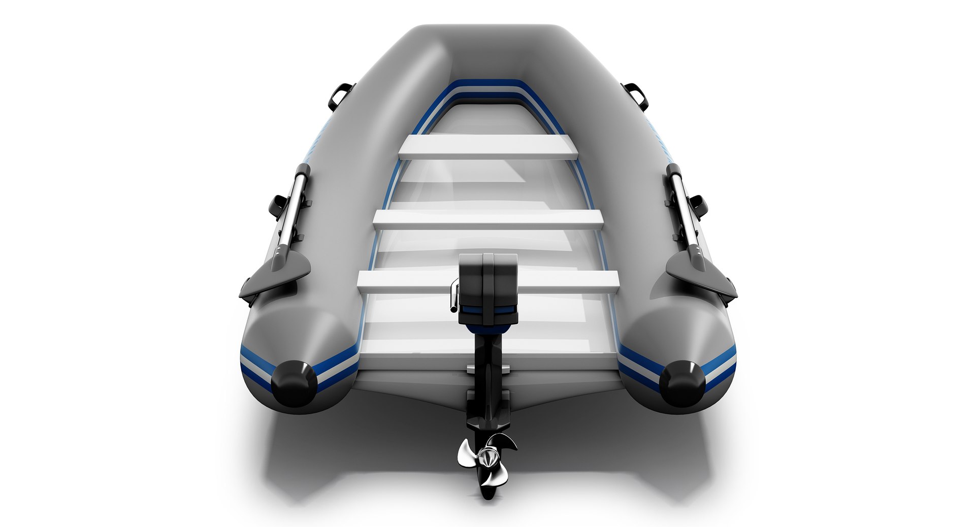 3d Inflatable Dinghy Model