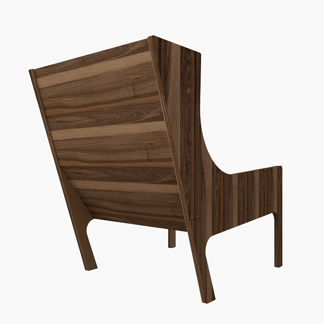 3d Model Of Autoban Armchair
