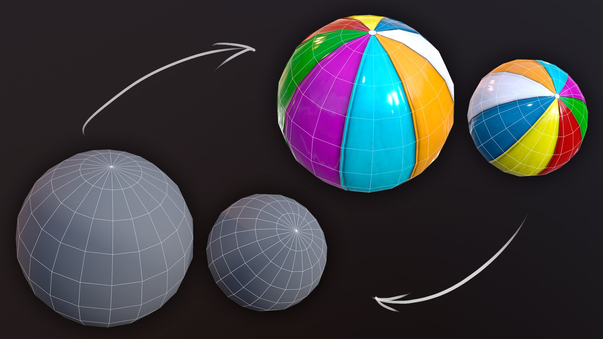 Free Swimming Pool Ball 3D Model - TurboSquid 1572435