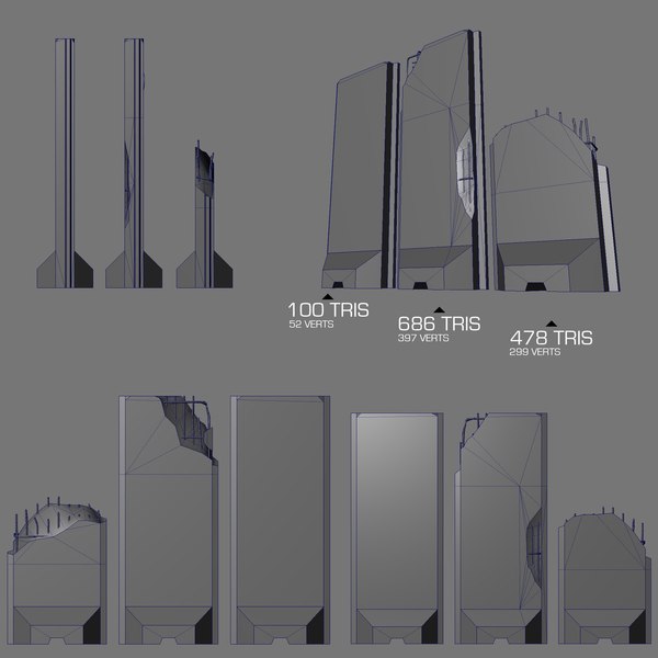 3d concrete barriers military walls