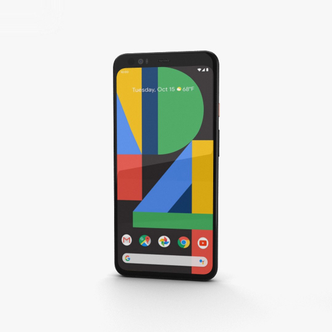 Google pixel 4 3D model - TurboSquid 1518277
